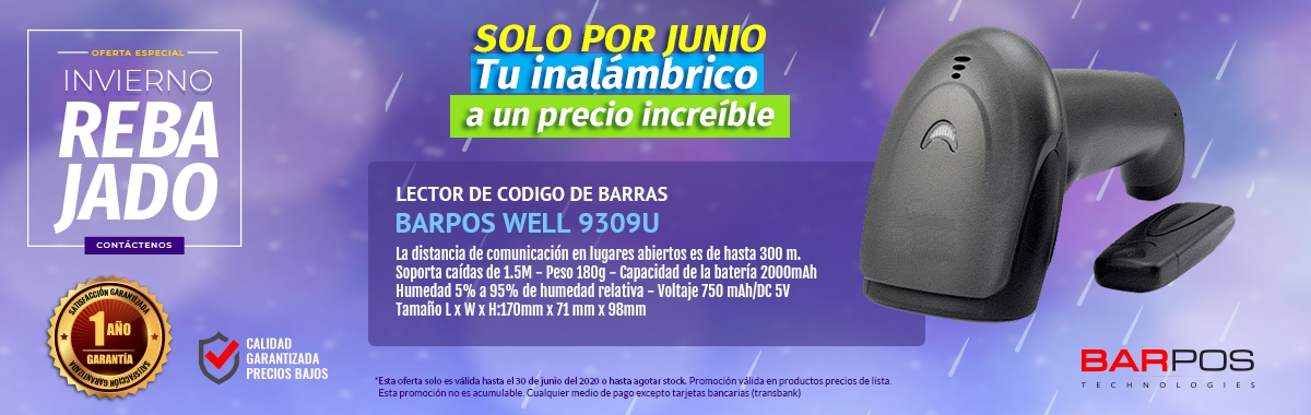 Bartech| Código de barras, Puntos de ventas (POS), Banca, Tablet POS, Impresoras, Monitores ...