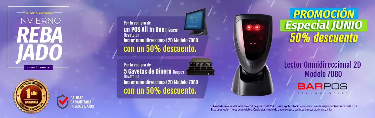 Bartech| Código de barras, Puntos de ventas (POS), Banca, Tablet POS, Impresoras, Monitores ...